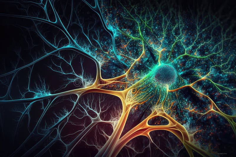 Neural Network With Layer Upon Layer Of Connected Neurons Forming