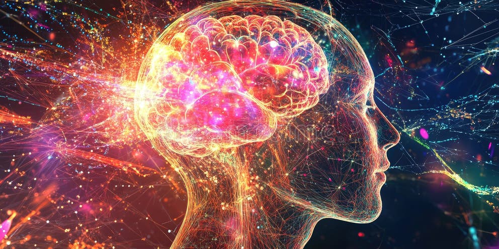 The Neural Network: a Mesmerizing Visualization of a Neural Network, Where Intricate Connections ...