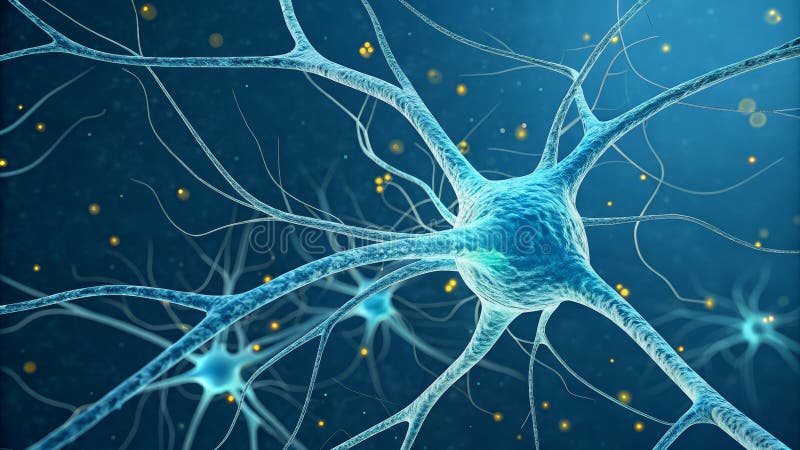Neural Network Microscopic View, Cyan Hues, Synaptic Connections Stock ... Neural Network Microscopic View, Cyan Hues, Synaptic Connections Stock ...