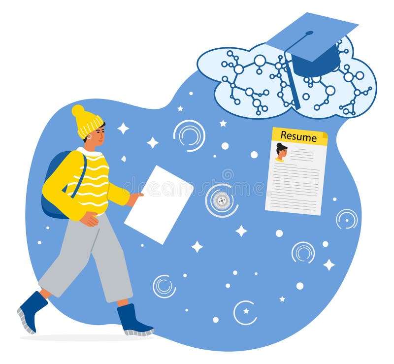 Neural Network OpenAI Bot People Resume Candidate Stock Vector ...