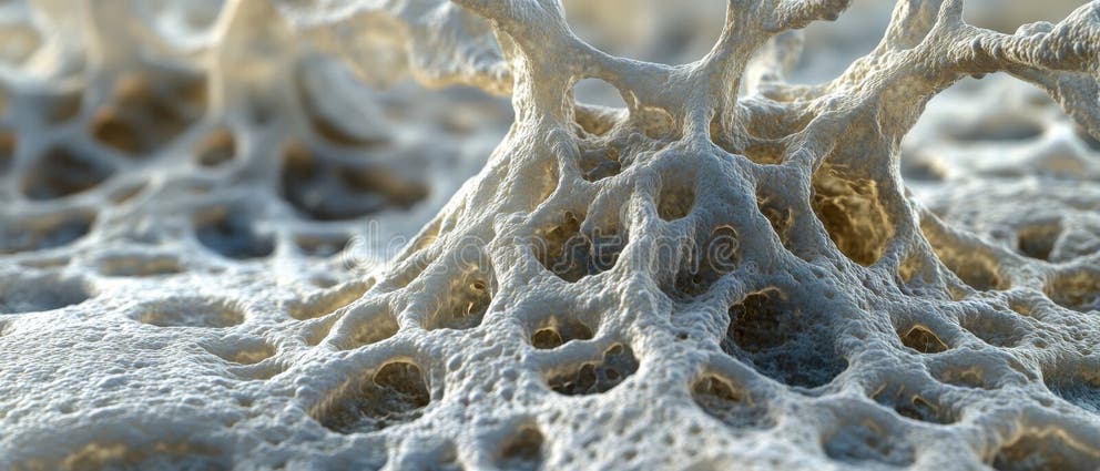 Neural Network Visualization 3D Brain Cell Structure with Organic ...