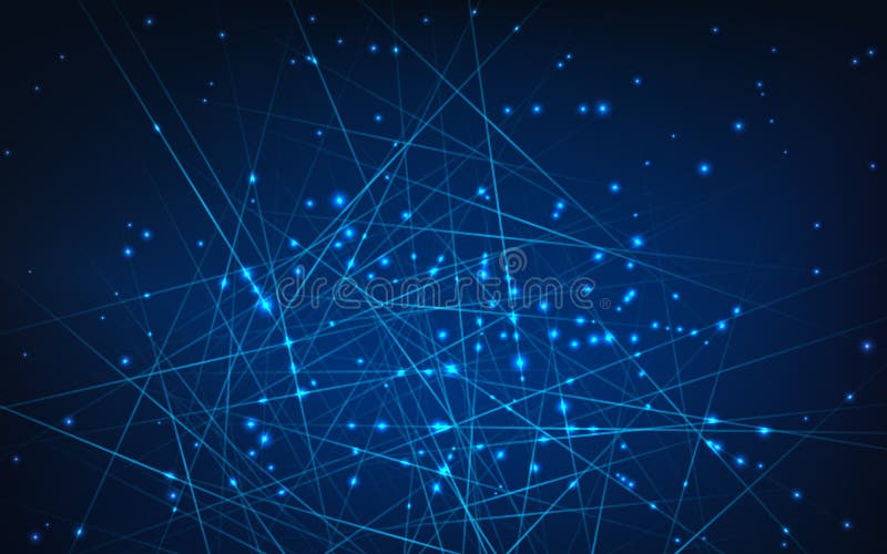 Deep Learning Visualization. AI. Artificial Intelligence Concept of ...