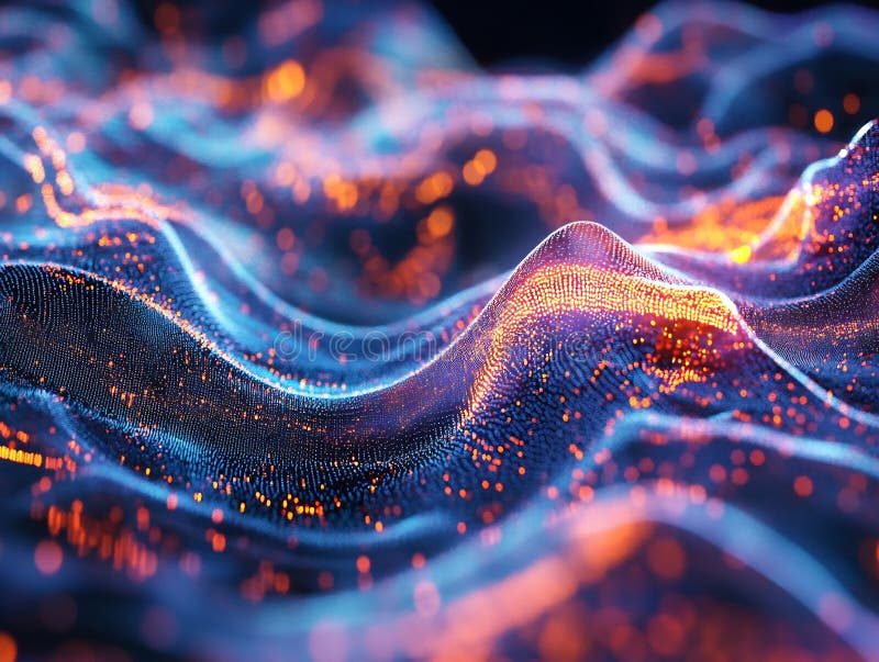 Neural Networks, Deep Learning, Ai Systems, Complex Data Visualization Stock Illustration ...