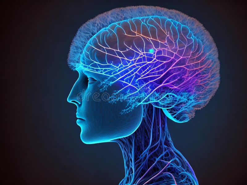 Neural Networks in the Human Brain. Electronic Impulses in the Head ...