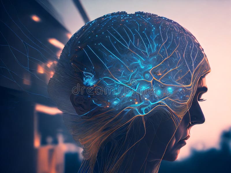 Neural Networks in the Human Brain. Electronic Impulses in the Head ...