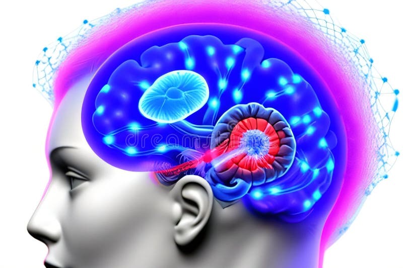 Neural Networks in the Human Brain. Electronic Impulses in the Head ...