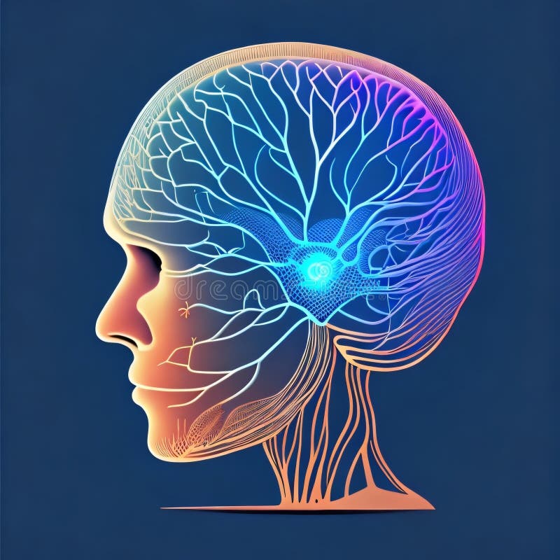 Neural Networks in the Human Brain. Electronic Impulses in the Head ...