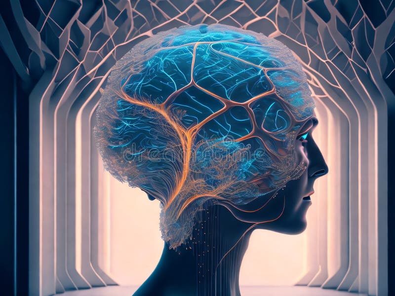 Neural Networks in the Human Brain. Electronic Impulses in the Head ...