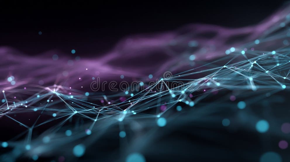 Neural Nexus: the Future of Secure Connectivity. Generative AI Stock ...