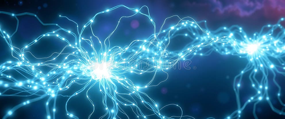 Neural Pathways and Electrical Impulses Represents Complex ...