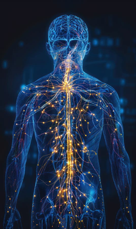 Neural Pathways Nervous System Delving Into The Pathways Of Sensation And Coordination