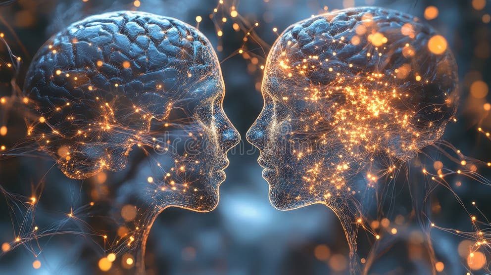 Neural Simulation of Brain Activity with Mirror Neurons Concept Stock ...