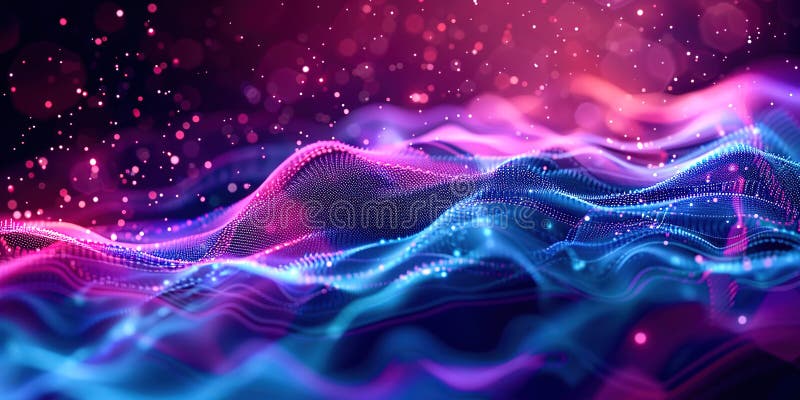 Neuro-abstract background stock illustration. Illustration of ...