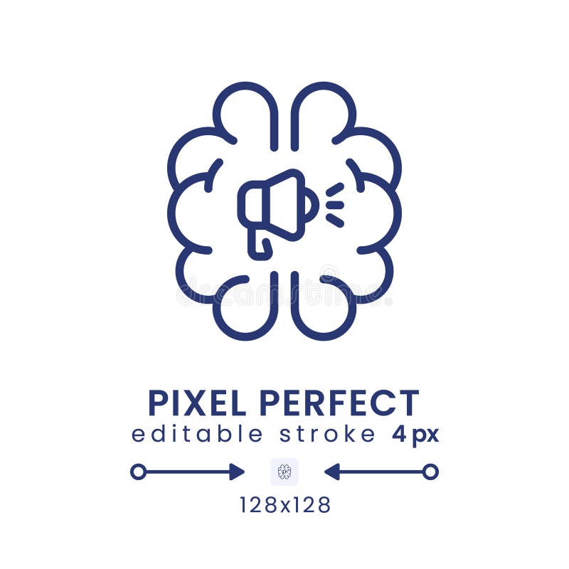 Neuro Advertising Linear Desktop Icon Stock Vector - Illustration of ... Neuro Advertising Linear Desktop Icon Stock Vector - Illustration of ...