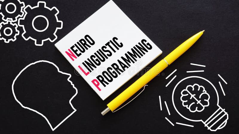 Neuro-linguistic Programming NLP is Shown Using the Text Stock Photo ...