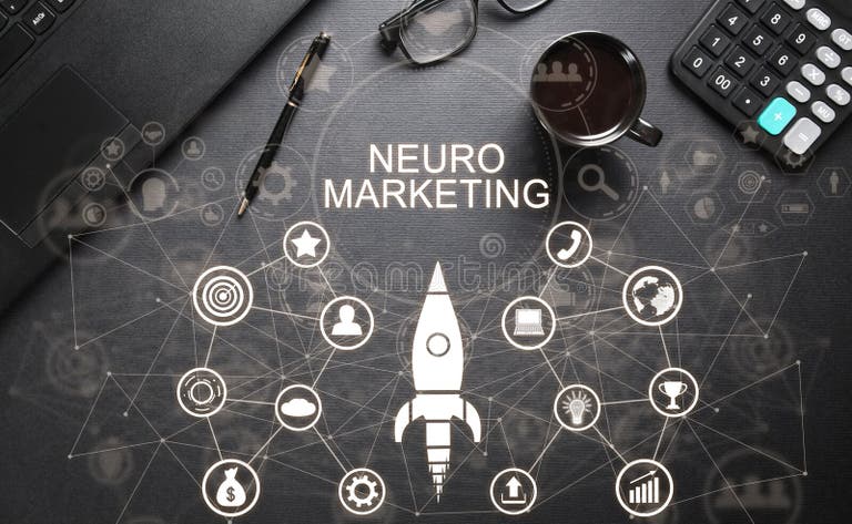 Neuromarketing Concept. Business. Internet Stock Image - Image of neuro ...
