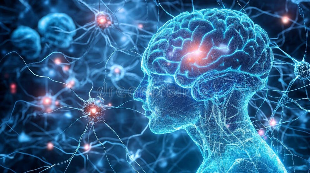 Neuromorphic Computing Lab Design Concepts for Artificial Intelligence Chips Stock Illustration ...