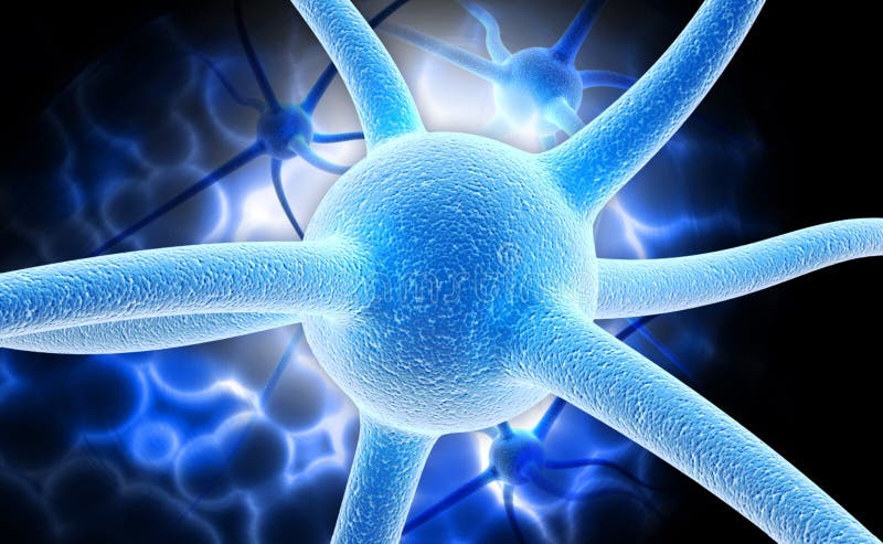 Neuron Energy stock illustration. Illustration of pulse - 13208217