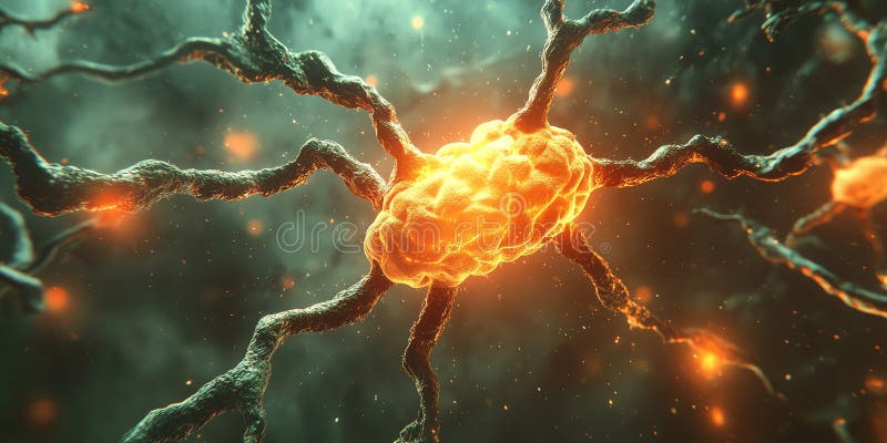 A Neuron, the Basic Unit of the Nervous System, is Shown with Its ...