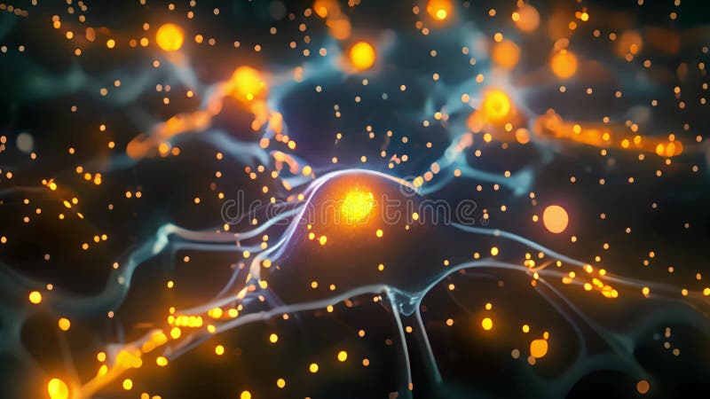 Neuron Cell with Glowing Synapses in Neural Network Stock Video - Video ... Neuron Cell with Glowing Synapses in Neural Network Stock Video - Video ...