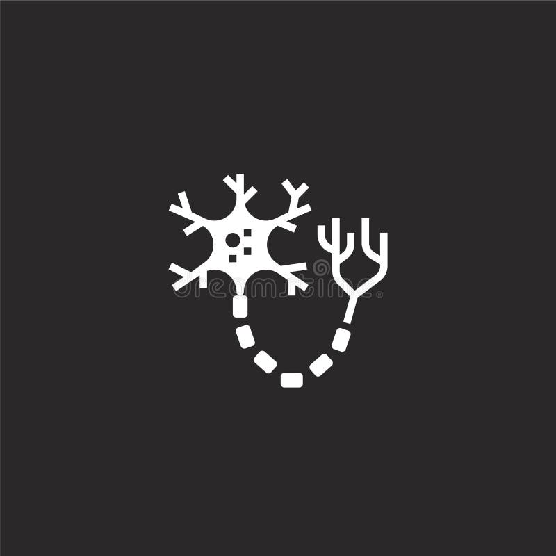 Neuron Icon. Filled Neuron Icon for Website Design and Mobile, App ...