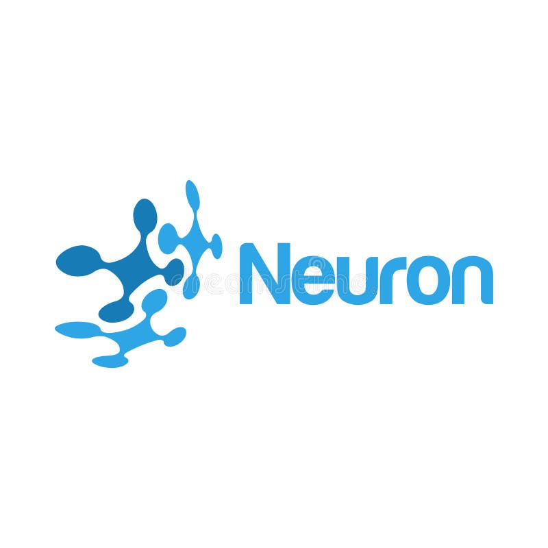 Neuron Logo Design Inspiration Stock Vector - Illustration of idea ...