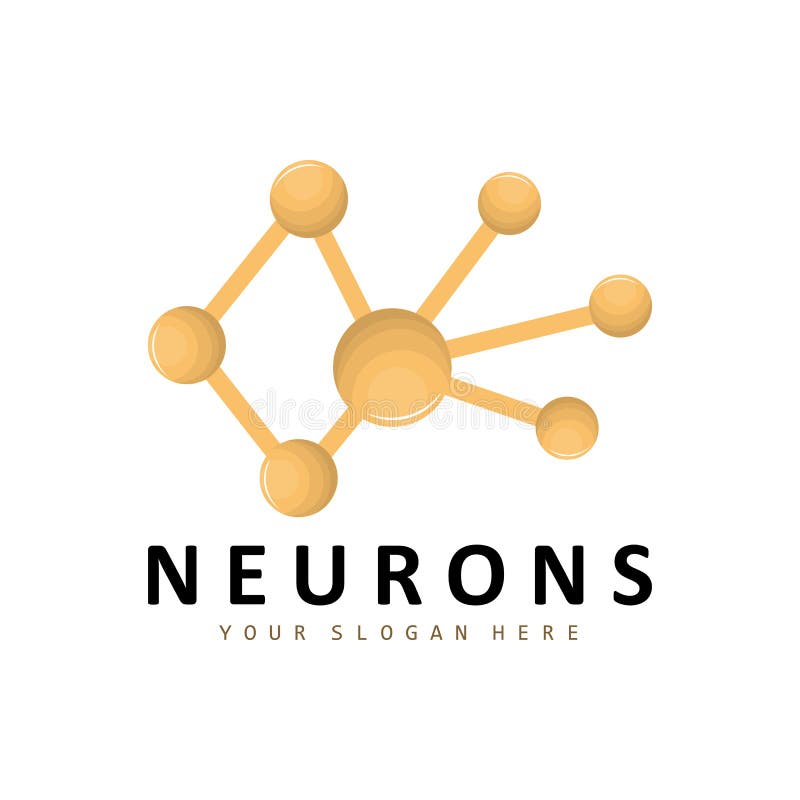 Neuron Logo, Molecule Logo Design, Vector and, Template Illustration ...