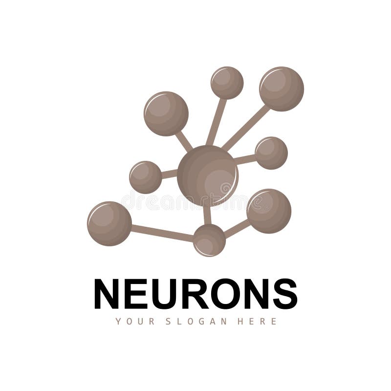 Neuron Logo, Molecule Logo Design, Vector and, Template Illustration ...