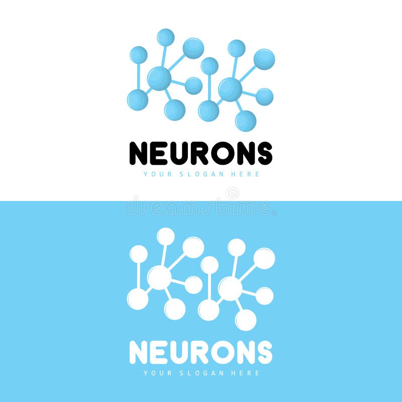 Neuron Logo, Molecule Logo Design, Vector and, Template Illustration ...