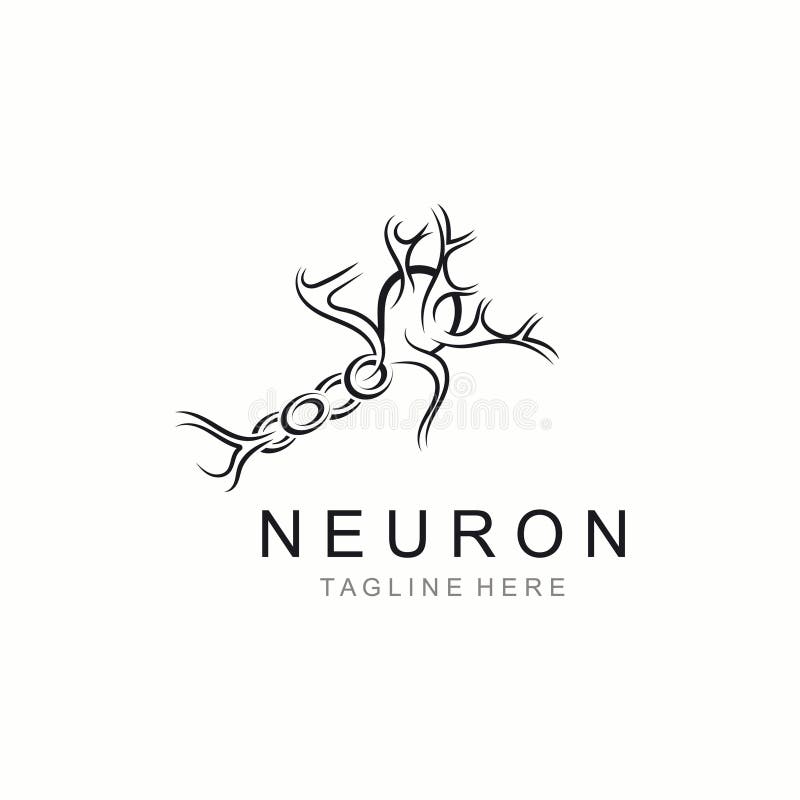 Neuron Logo or Nerve Cell Healthy Abstract Molecule Design Template ...