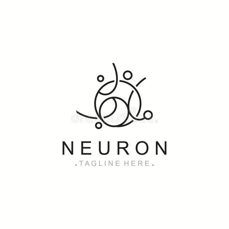 Neuron Logo or Nerve Cell Healthy Abstract Molecule Design Template ...