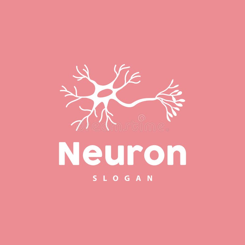 Neuron Logo, Neuron Nerve or Seaweed Vector Abstract Molecule Design ...