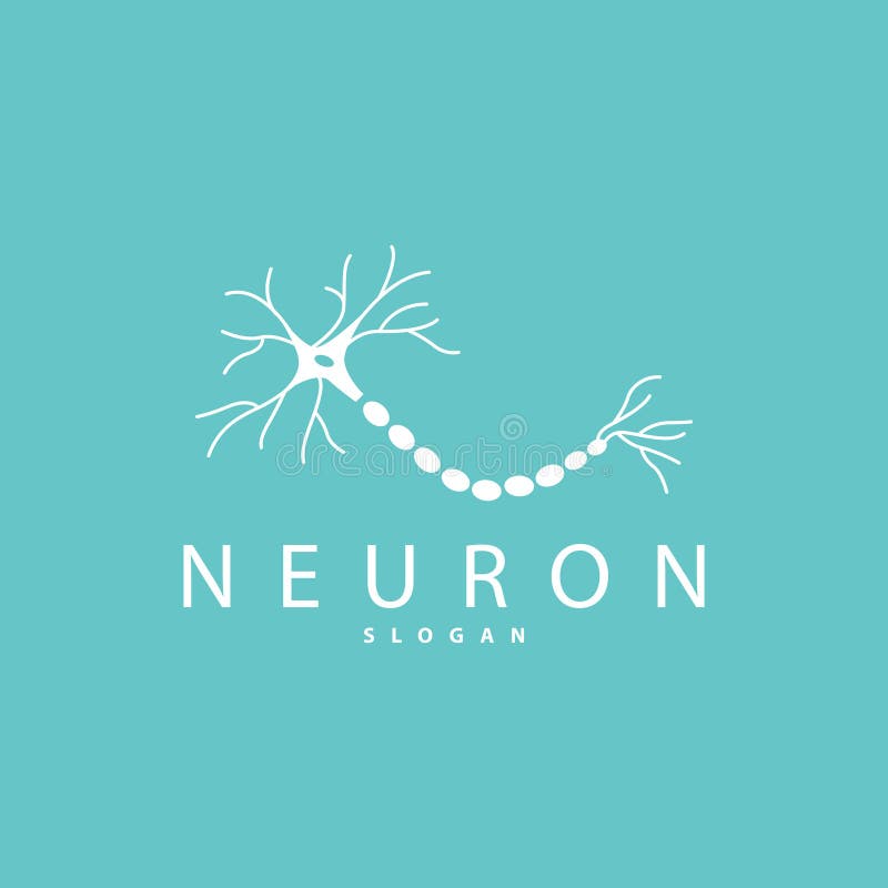 Neuron Logo, Neuron Nerve or Seaweed Vector Abstract Molecule Design ...
