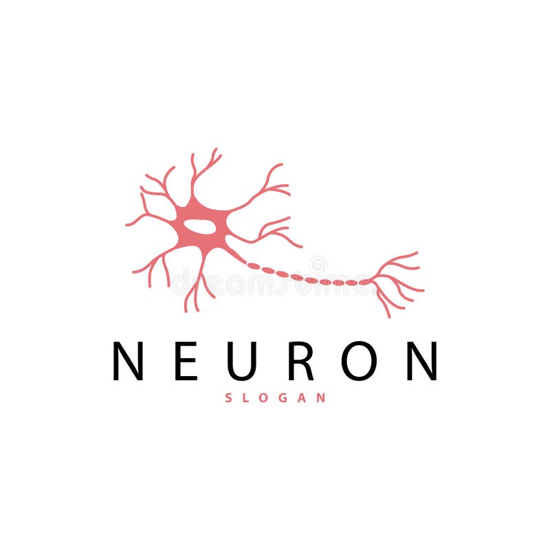 Neuron Logo, Neuron Nerve or Seaweed Vector Abstract Molecule Design ...