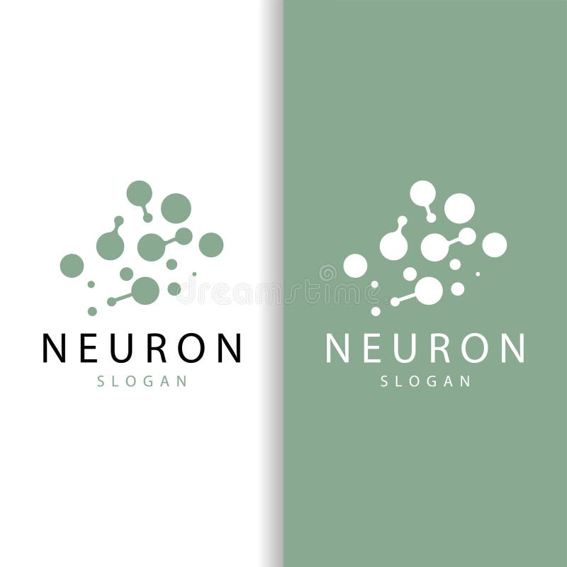 Neuron Logo, Neuron Nerve or Seaweed Vector Abstract Molecule Design ... Neuron Logo, Neuron Nerve or Seaweed Vector Abstract Molecule Design ...