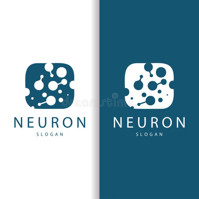 Neuron Logo, Neuron Nerve or Seaweed Vector Abstract Molecule Design ... Neuron Logo, Neuron Nerve or Seaweed Vector Abstract Molecule Design ...