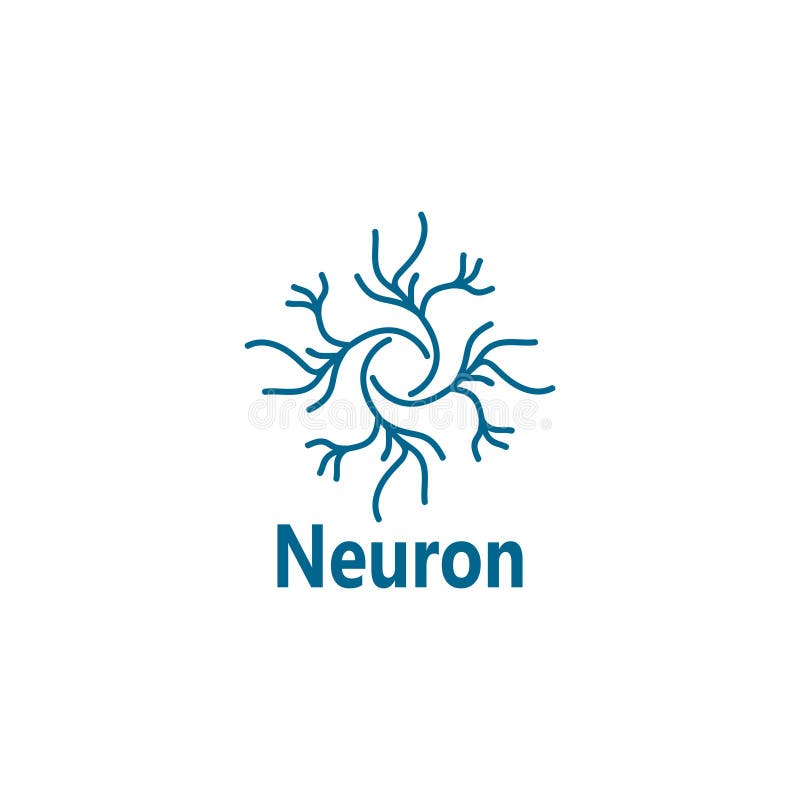 Neuron Logo and Symbol Vector Template Stock Illustration ...