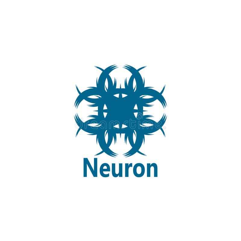 Neuron Logo and Symbol Vector Template Stock Illustration ...