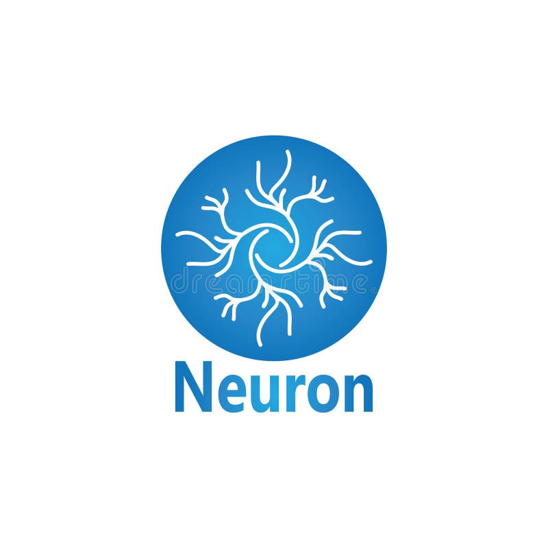Neuron Logo and Symbol Vector Template Stock Illustration ...