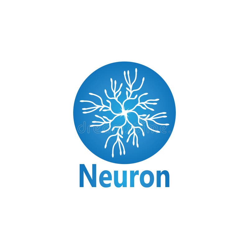 Neuron Logo and Symbol Vector Template Stock Illustration ...
