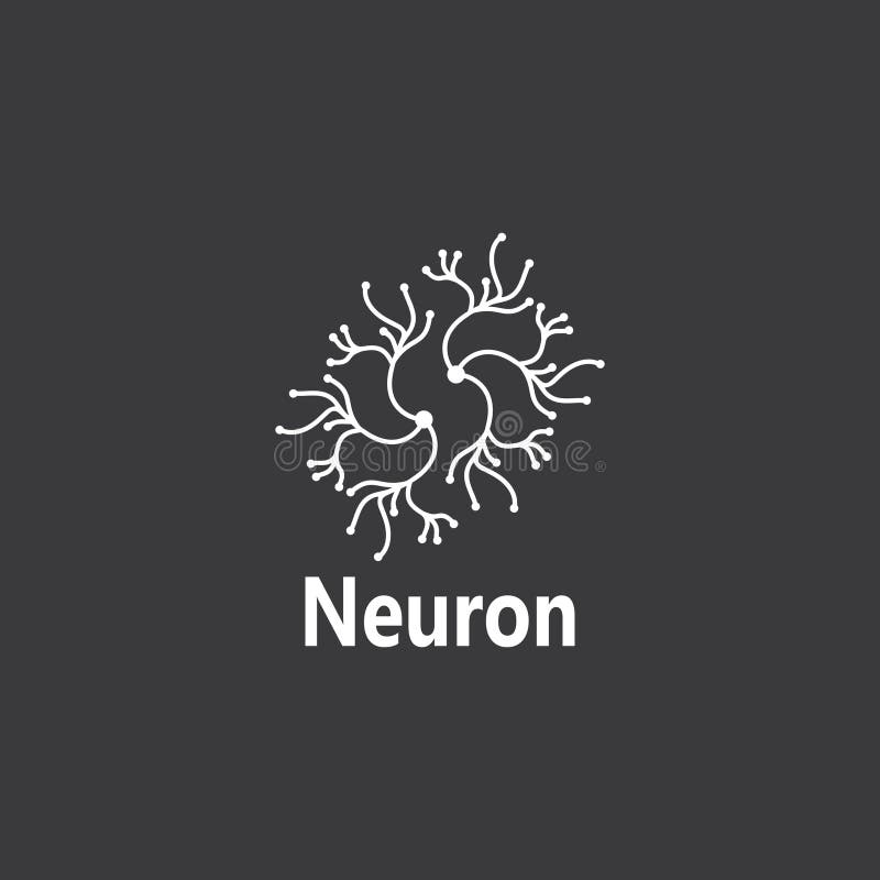 Neuron Logo and Symbol Vector Template Stock Illustration ...