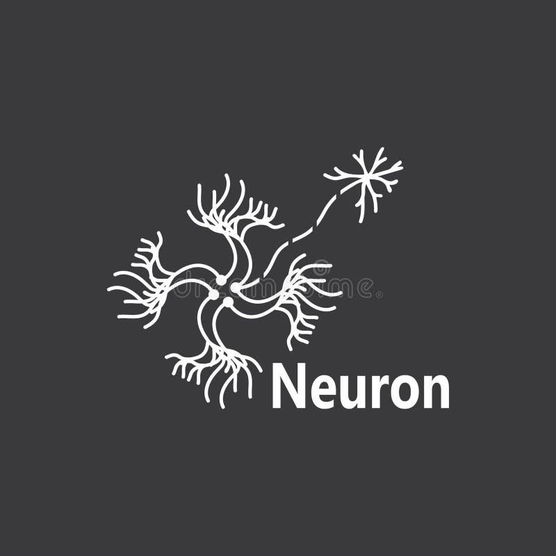 Neuron Logo and Symbol Vector Template Stock Illustration ...