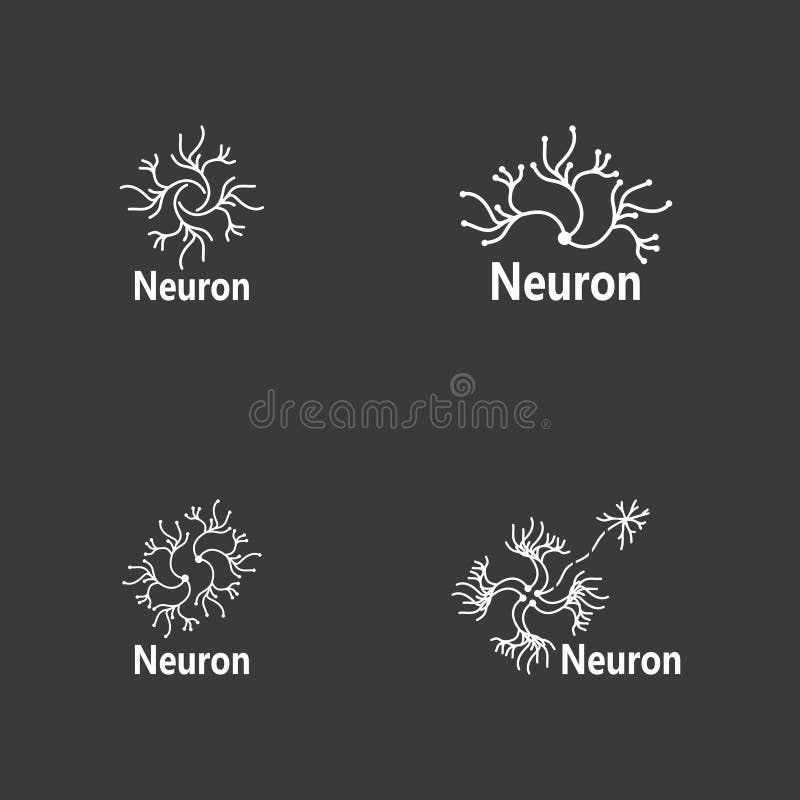 Neuron Logo and Symbol Vector Template Stock Illustration ...