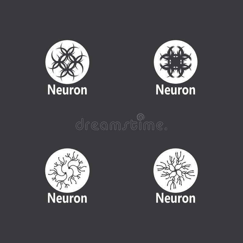 Neuron Logo and Symbol Vector Template Stock Illustration ...