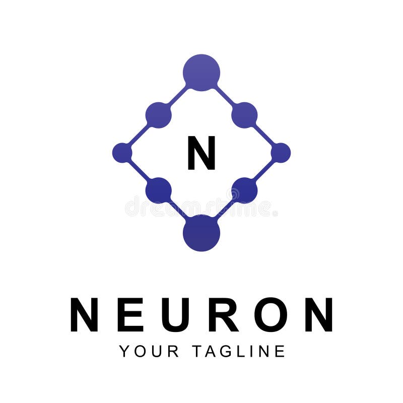 Neuron logo vector stock vector. Illustration of intellect - 277520538