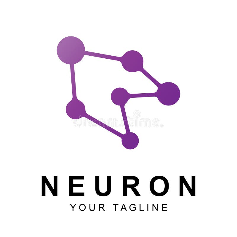Neuron Logo, Neuron Nerve or Seaweed Vector Abstract Molecule Design ... Neuron Logo, Neuron Nerve or Seaweed Vector Abstract Molecule Design ...