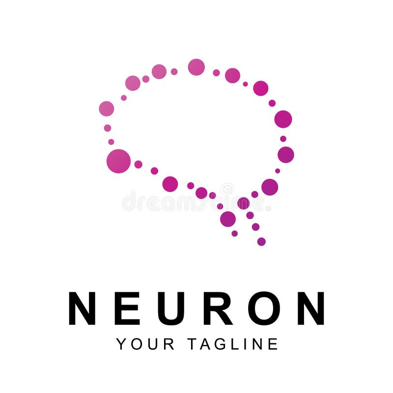 Neuron logo vector stock vector. Illustration of network - 277520639