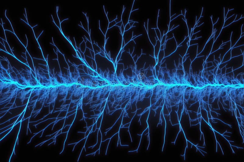 Neuron Nerve Cells As a Tree Branches. Neural Network of Human Brain ...