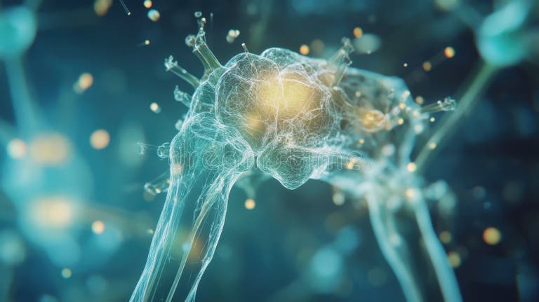 Neuron Network: Abstract Microscopic View of Neural Connections for ...