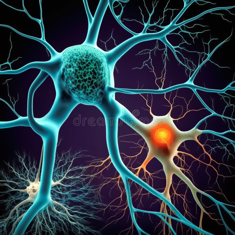 Neuron Network Brain Cells. Human Nervous System and Brain Activity ... Neuron Network Brain Cells. Human Nervous System and Brain Activity ...